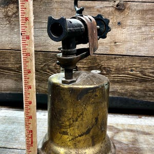 1930s Turner, 206AA, Brass & Cast Iron, Gas Blow Torch, Sycamore - Etsy