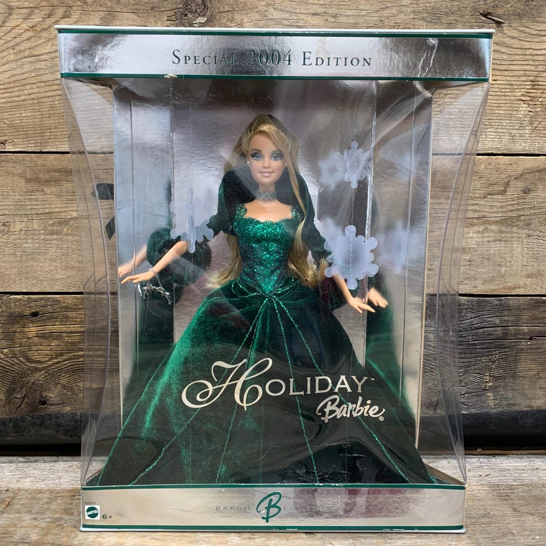 Mattel, Barbie Collector, Special 2004 Edition, Holiday Barbie, NIB - Etsy