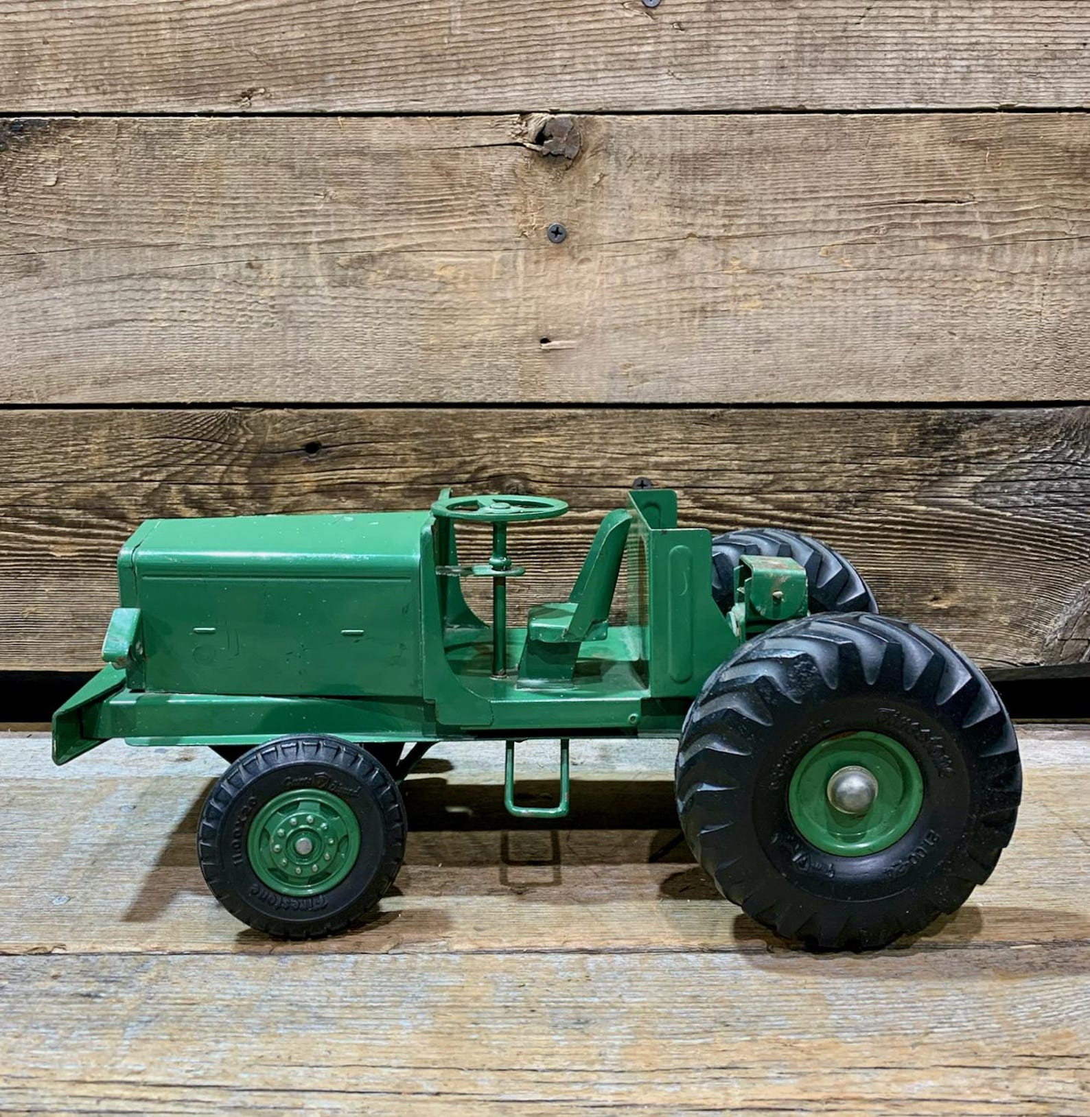1940s-60s Doepke Model Toys, Green, Euclid Earthmover, Pressed Steel - Etsy