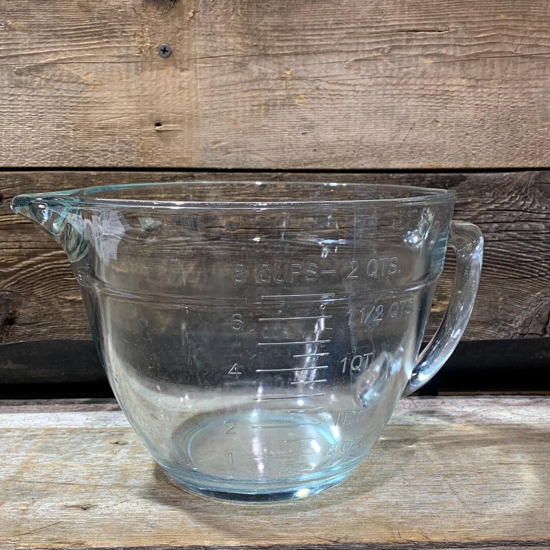 The Pampered Chef, 8 Cup/2 Qt., Glass Measuring Cup - Etsy