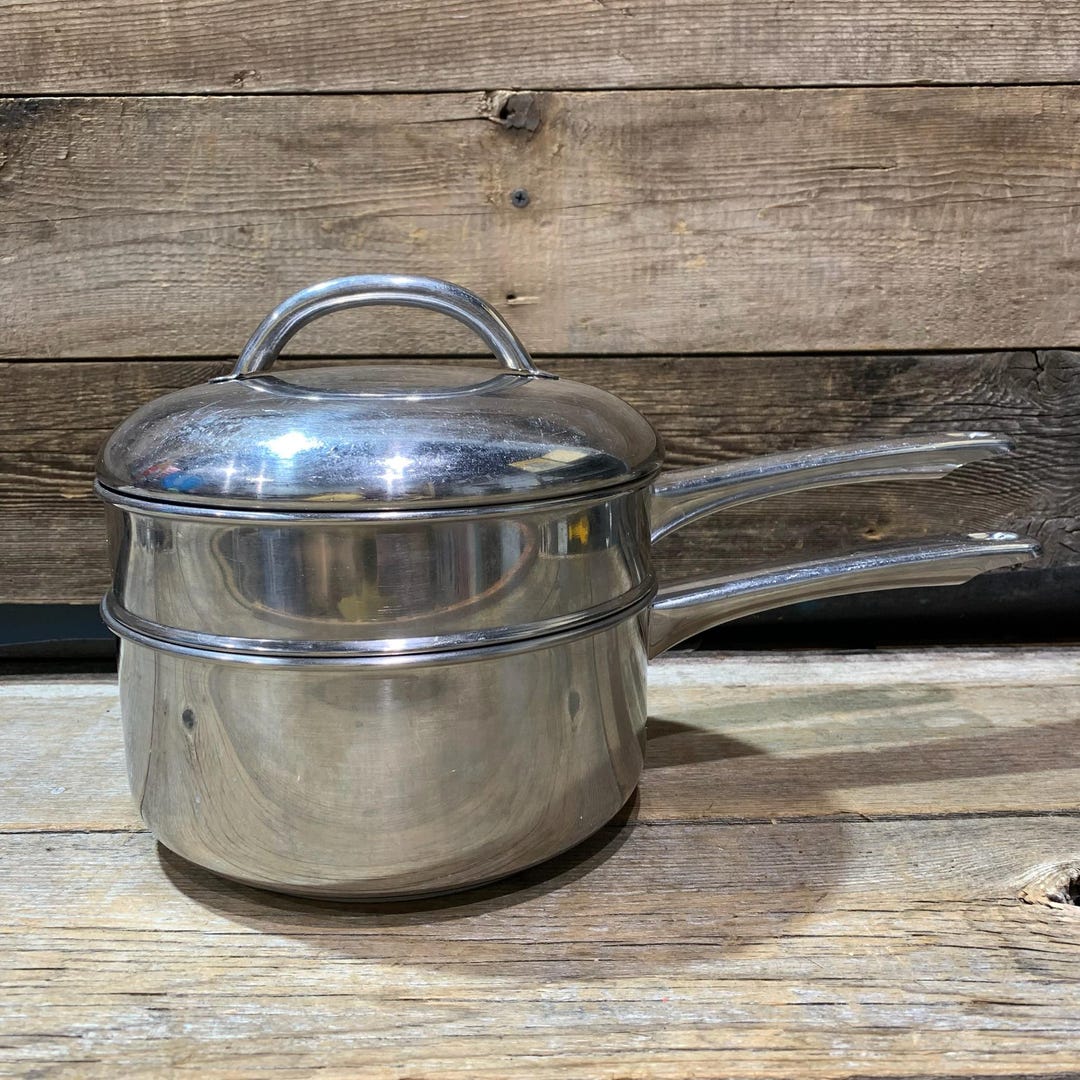 Meyer Steel, Stainless Steel Cookware, Double Boiler Saucepan - Etsy