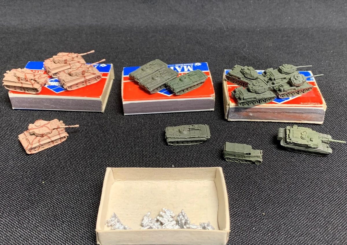 1980s Micro Armour CHQ, Cast Iron, WWII Model Tanks & Accessories - Etsy