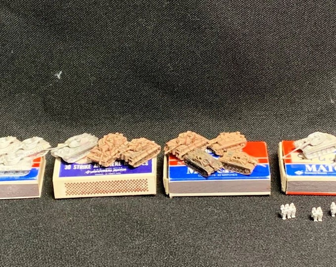 1980s Micro Armour CHQ, Cast Iron, WWII Model Tanks - Etsy