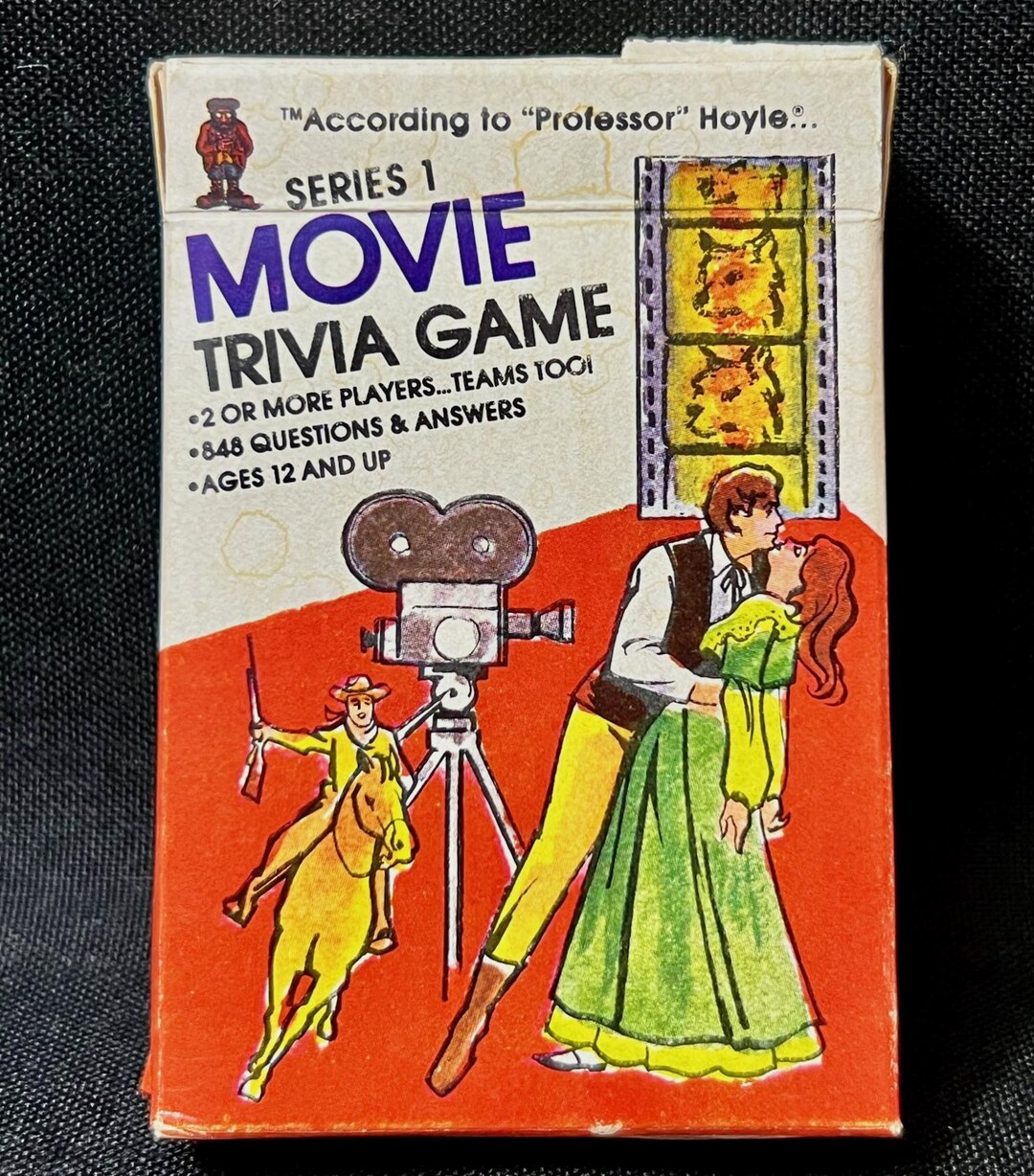 1984 Hoyle Products, According to Professor Hoyle, Series 1, Movie ...