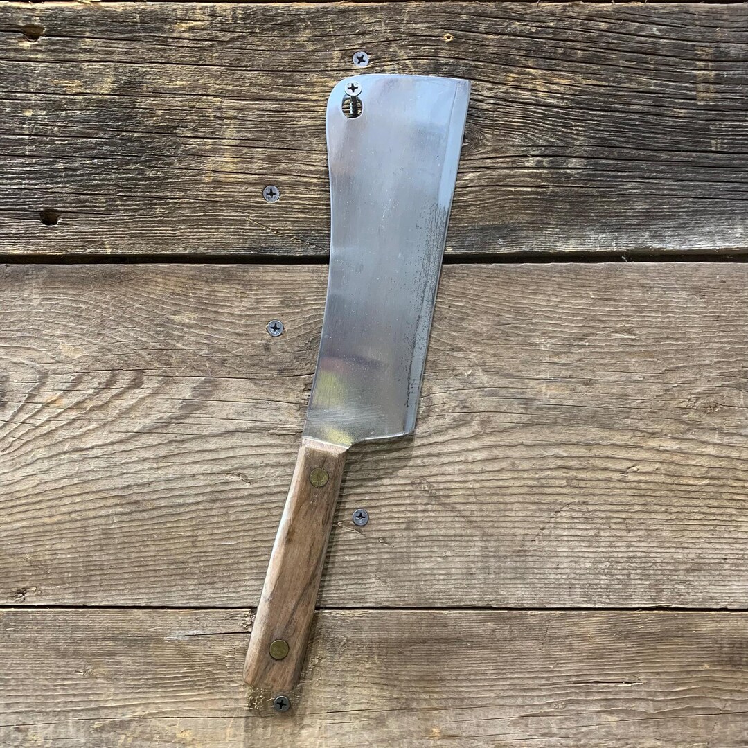 Vintage Utica Super Edge, U.S.A., Kitchen Cleaver, 6.5" Blade - Etsy