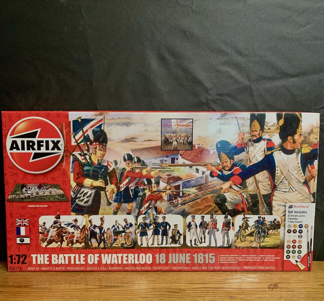 Airfix, the Battle of Waterloo, A50174, 1:72 Scale, Model Kit, NIB - Etsy