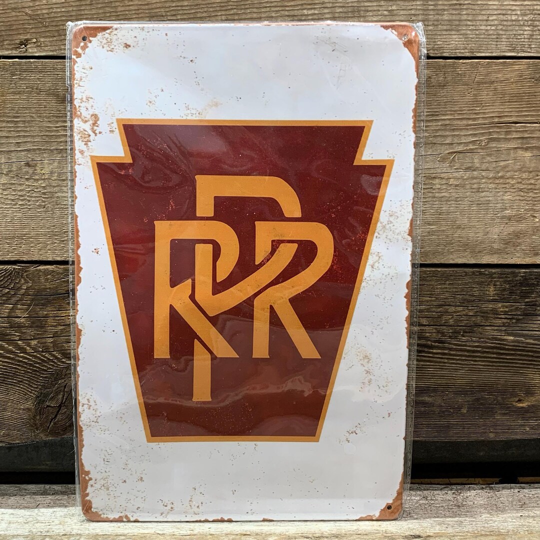 Pennsylvania Railroad, Tin Metal Sign, 8" X 12", NIP - Etsy