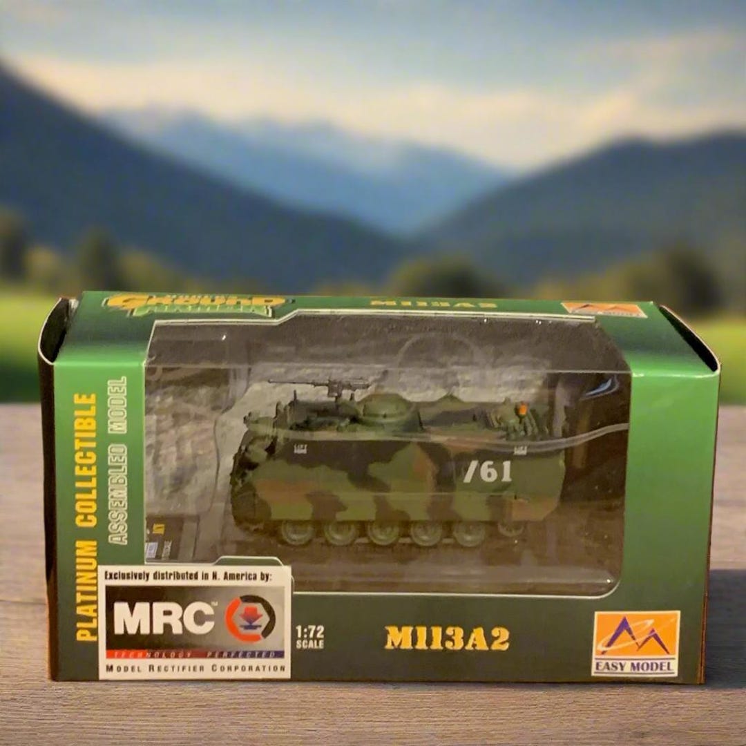 Easy Model, Modern Ground Armor, M113A2 Tank, Platinum, 1:72 Scale, NIB ...
