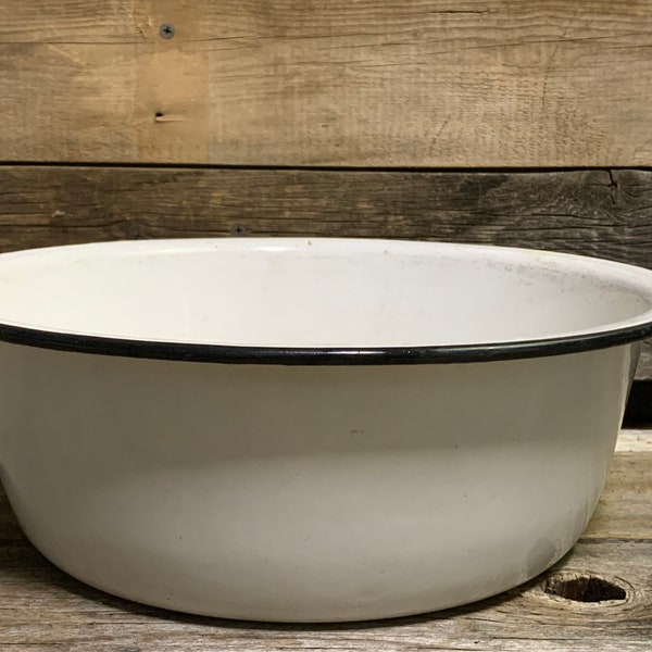 Enamel Wash Basin - Etsy