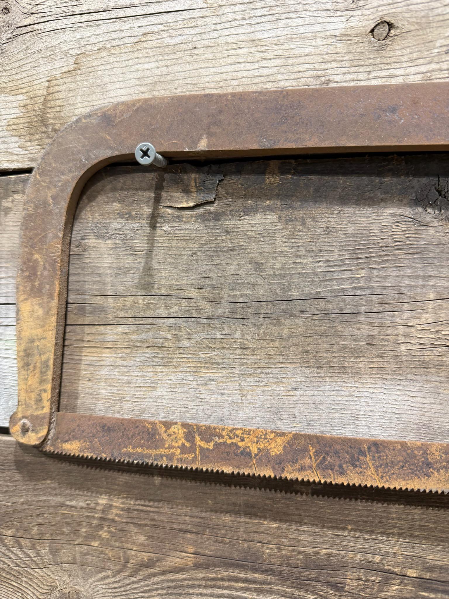 Old Primitive Fine Tooth, Hack Saw, 32" - Etsy Canada
