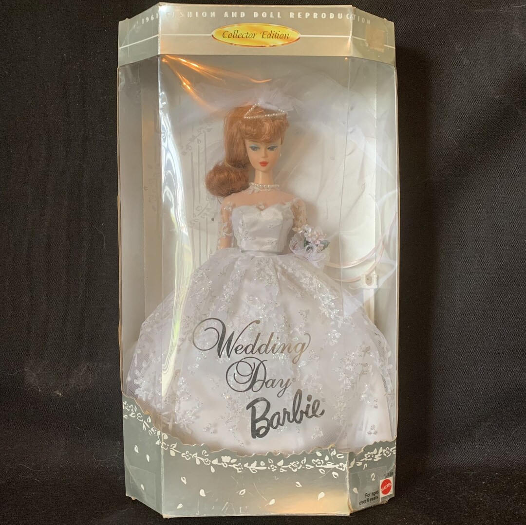 1996 Mattel, Collector Edition, Wedding Day Barbie, NIB - Etsy