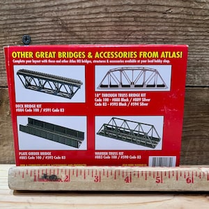 Atlas, HO Scale, 3 Inch Bridge Piers, 4 Pieces, No. 81, NIB - Etsy