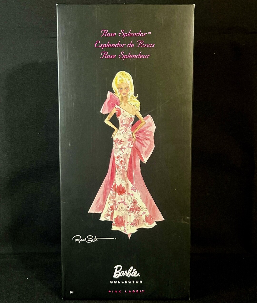 Mattel, Barbie Collector, Pink Label, Rose Splendor Barbie, NIB - Etsy