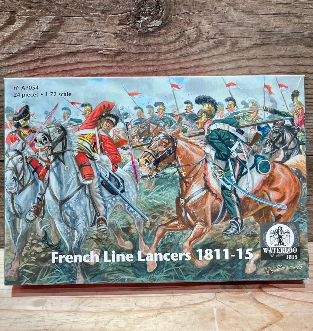 Waterloo 1815, French Line Lancers 1811-15, AP054, 1:72 Model Kit, NIB ...