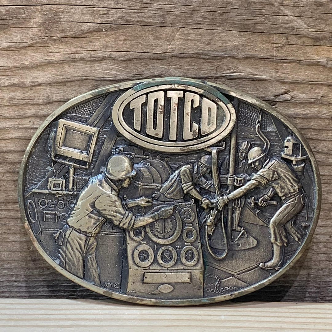 1982 Award Design Medals, Solid Brass, Limited Edition, Totco Belt ...