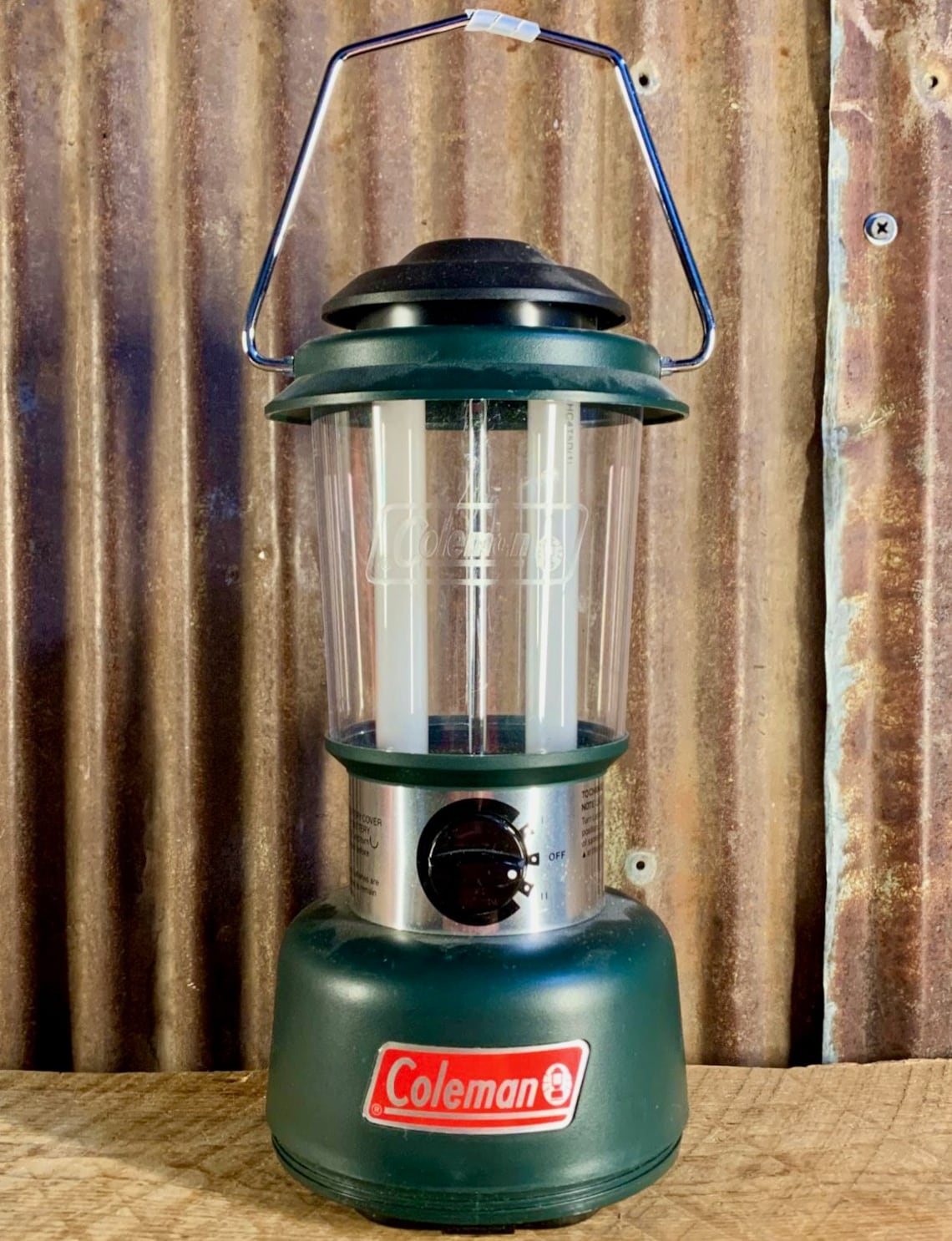 Coleman Battery Operated Lantern Model 5344 Fluorescent - Etsy