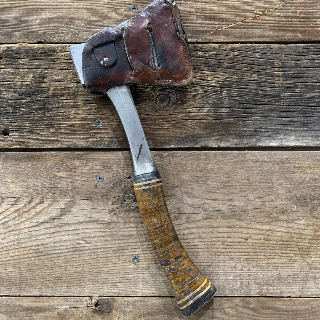 Estwing Hatchet, With Leather Sheath, Rockford Illinois, USA - Etsy