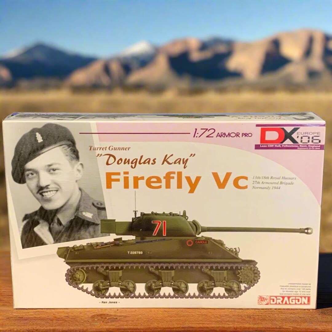 Dragon, Turret Gunner, "douglas Kay", Firefly Vc, 1:72 Armor Pro, Model ...