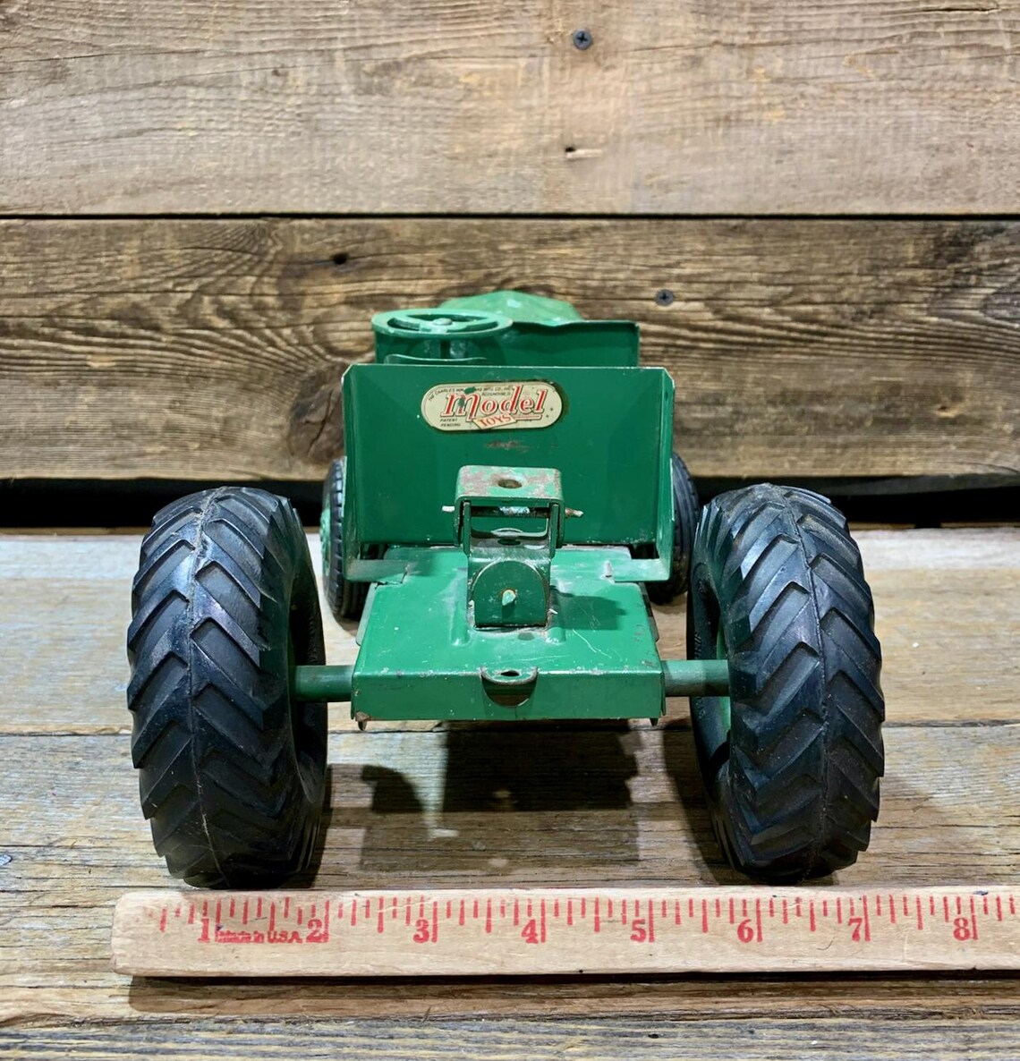 1940s-60s Doepke Model Toys, Green, Euclid Earthmover, Pressed Steel - Etsy