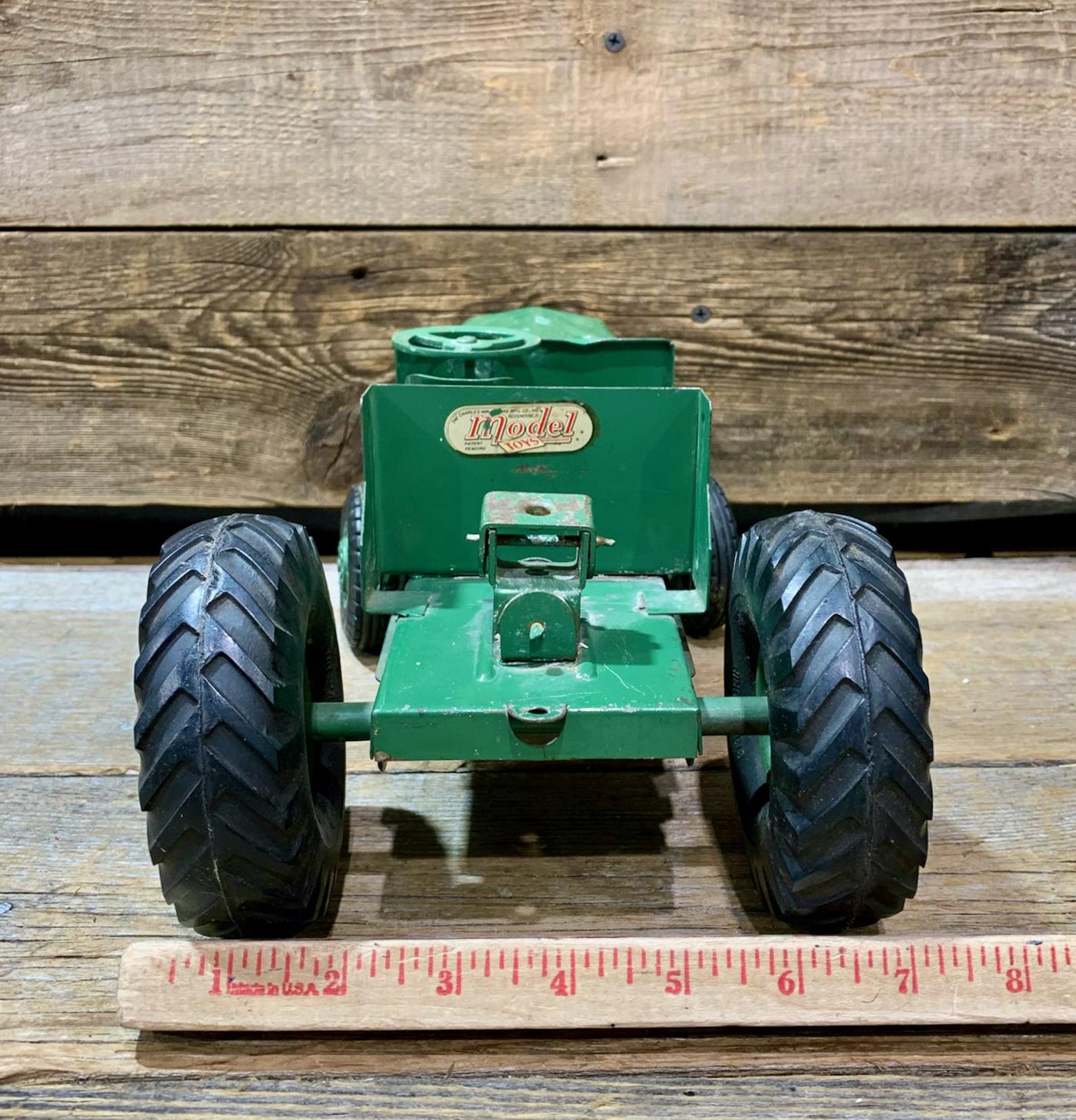 1940s-60s Doepke Model Toys, Green, Euclid Earthmover, Pressed Steel - Etsy