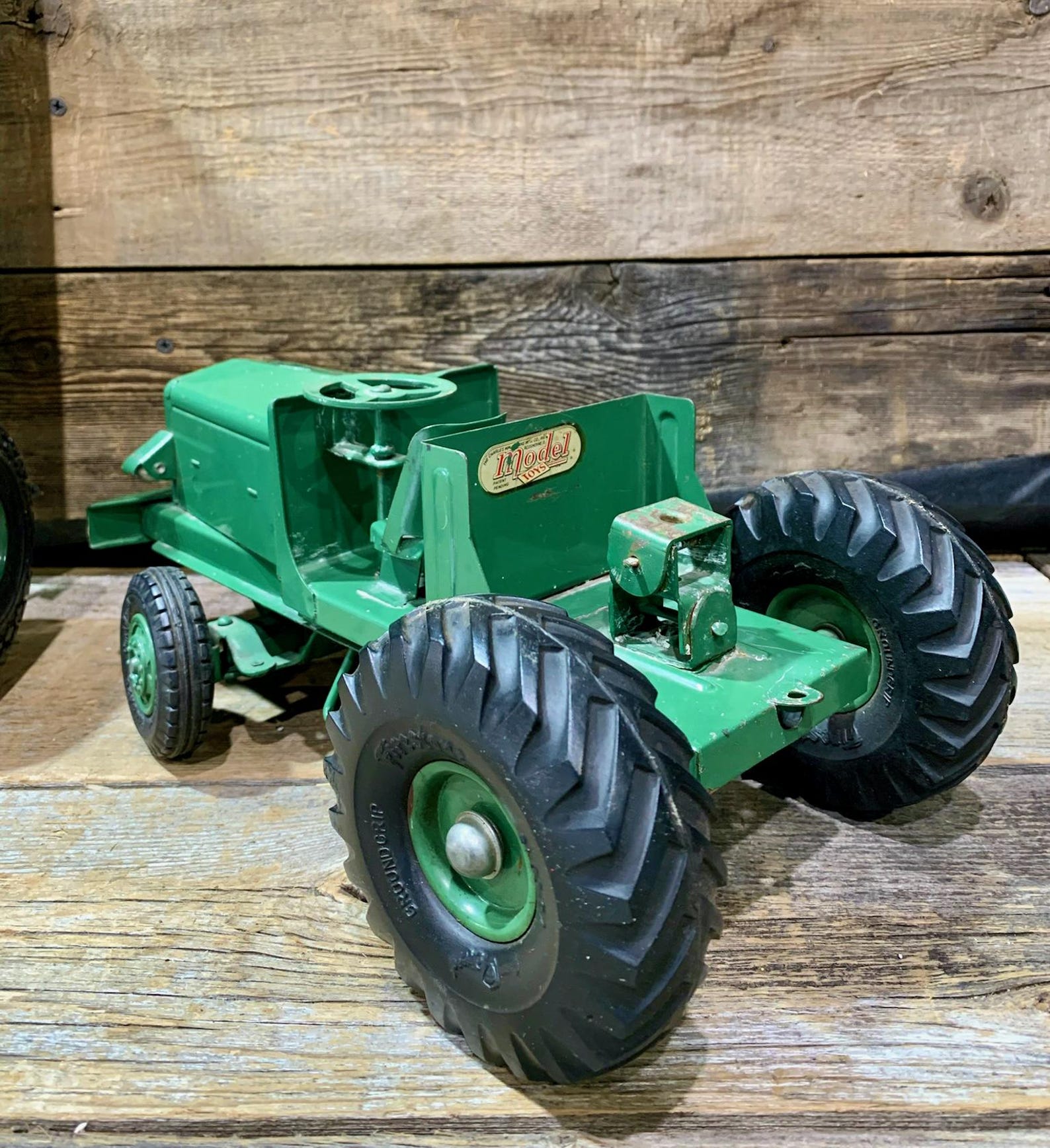 1940s-60s Doepke Model Toys, Green, Euclid Earthmover, Pressed Steel - Etsy
