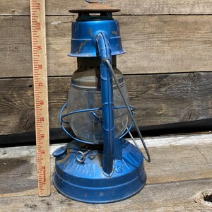 Vintage Dietz, Little Wizard Lantern, Blue, 11.5" - Etsy