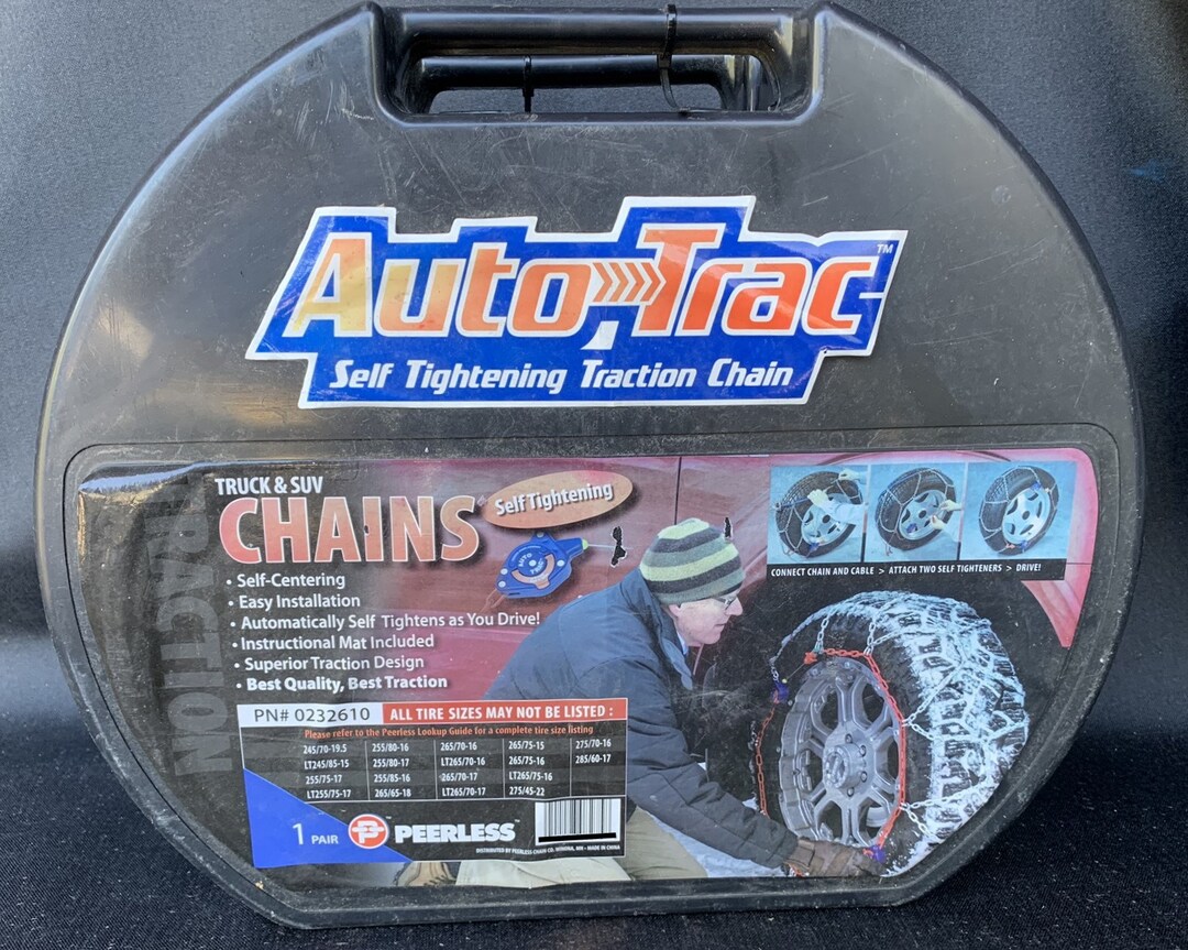 Auto Trac Self Tightening Traction Chain Truck & SUV Chains - Etsy