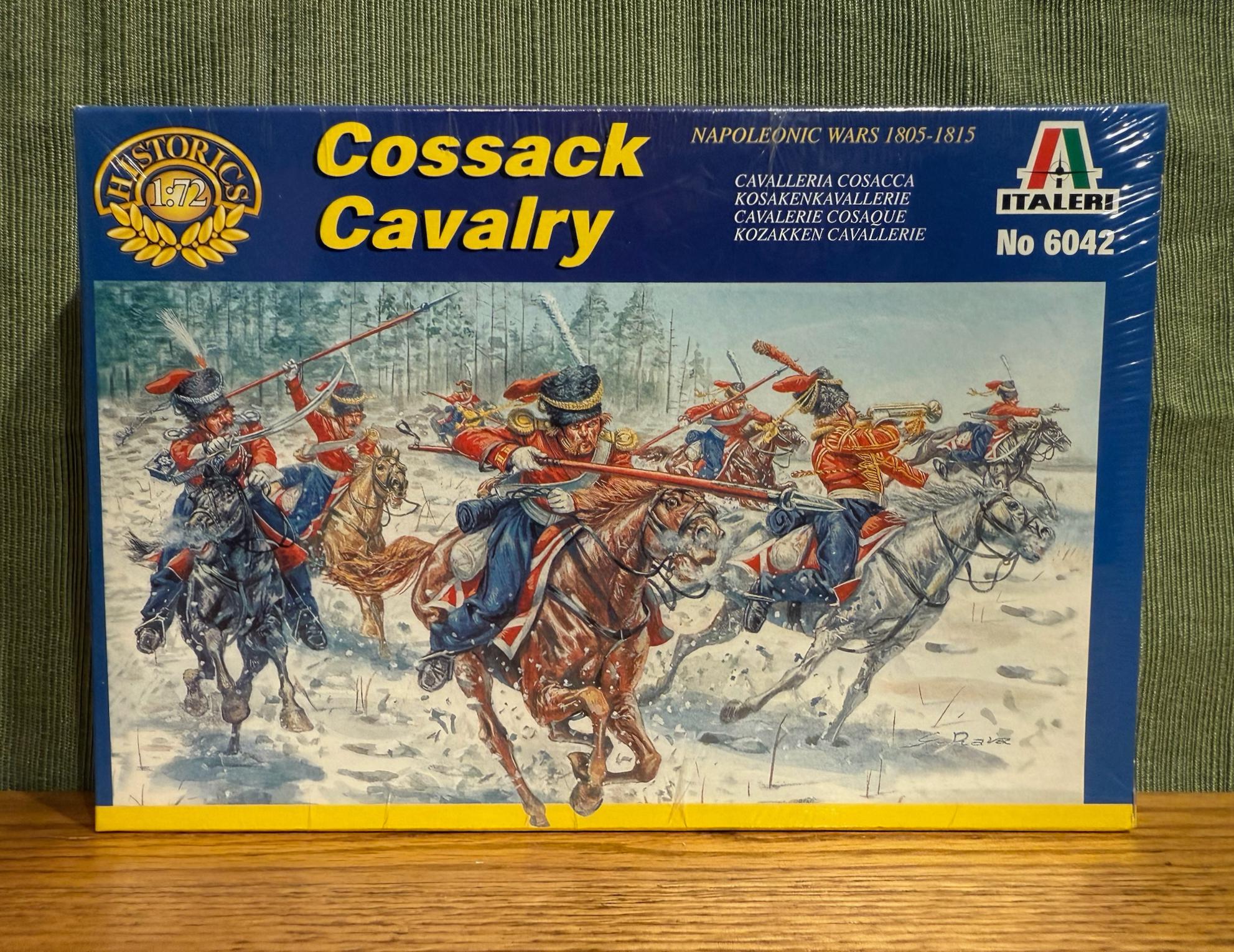 Italeri, Cossack Cavalry, Napoleonic Wars 1805-1815, 6042, 1:72 Scale ...