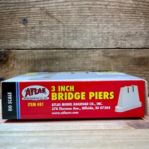 Atlas, HO Scale, 3 Inch Bridge Piers, 4 Pieces, No. 81, NIB - Etsy