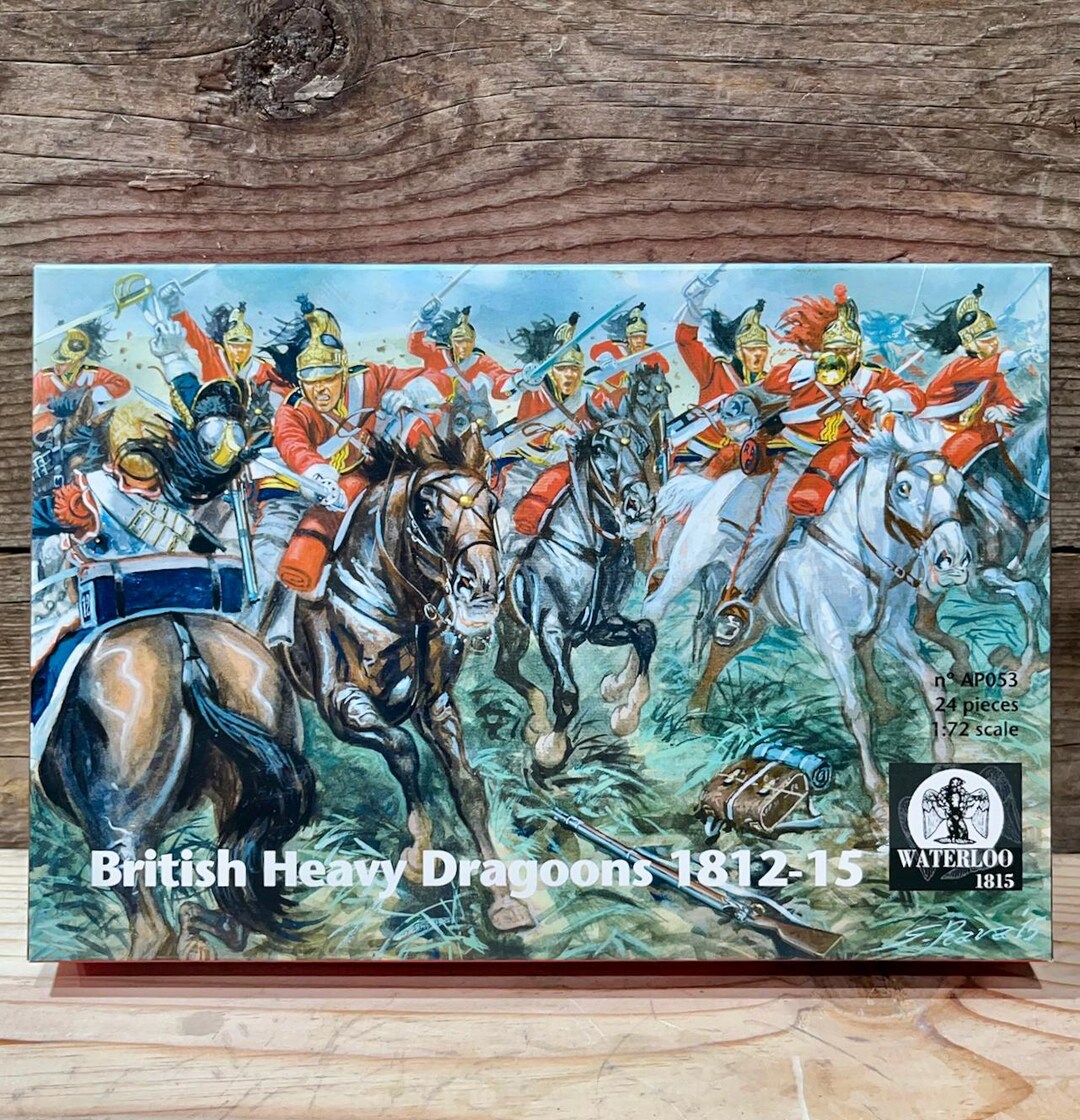 Waterloo 1815, British Heavy Dragoons 1812-15, AP053, 1:72 Model Kit ...