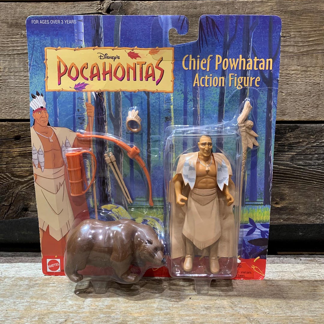 Mattel, Disney's Pocahontas, Chief Powhatan, Action Figure, NIP - Etsy