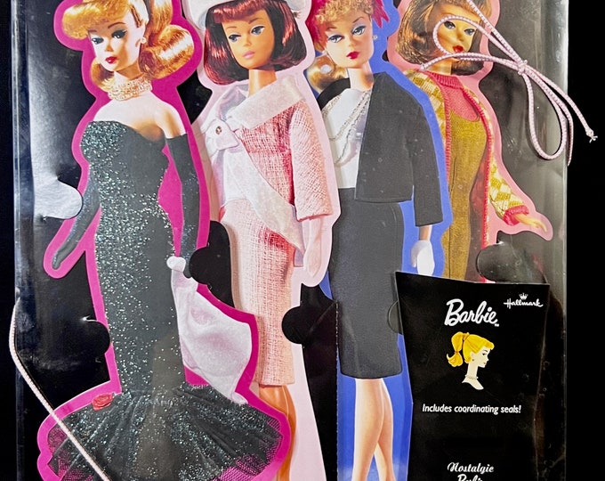 2003 Mattel, Hallmark, Nostalgic Barbie Card Collection, NIB - Etsy