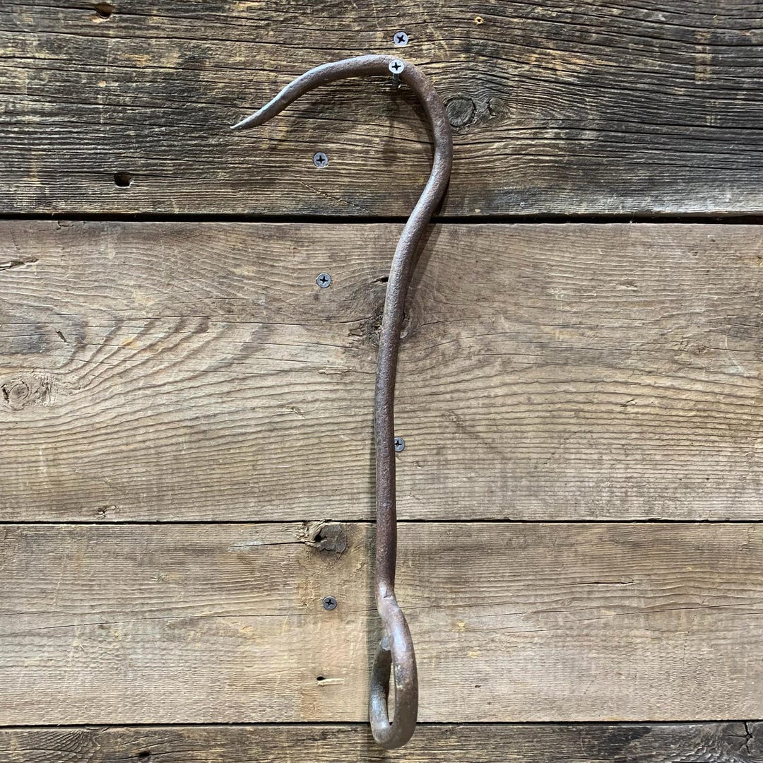 Antique Hay Bale Hook, Wrought Iron, 14.75 - Etsy