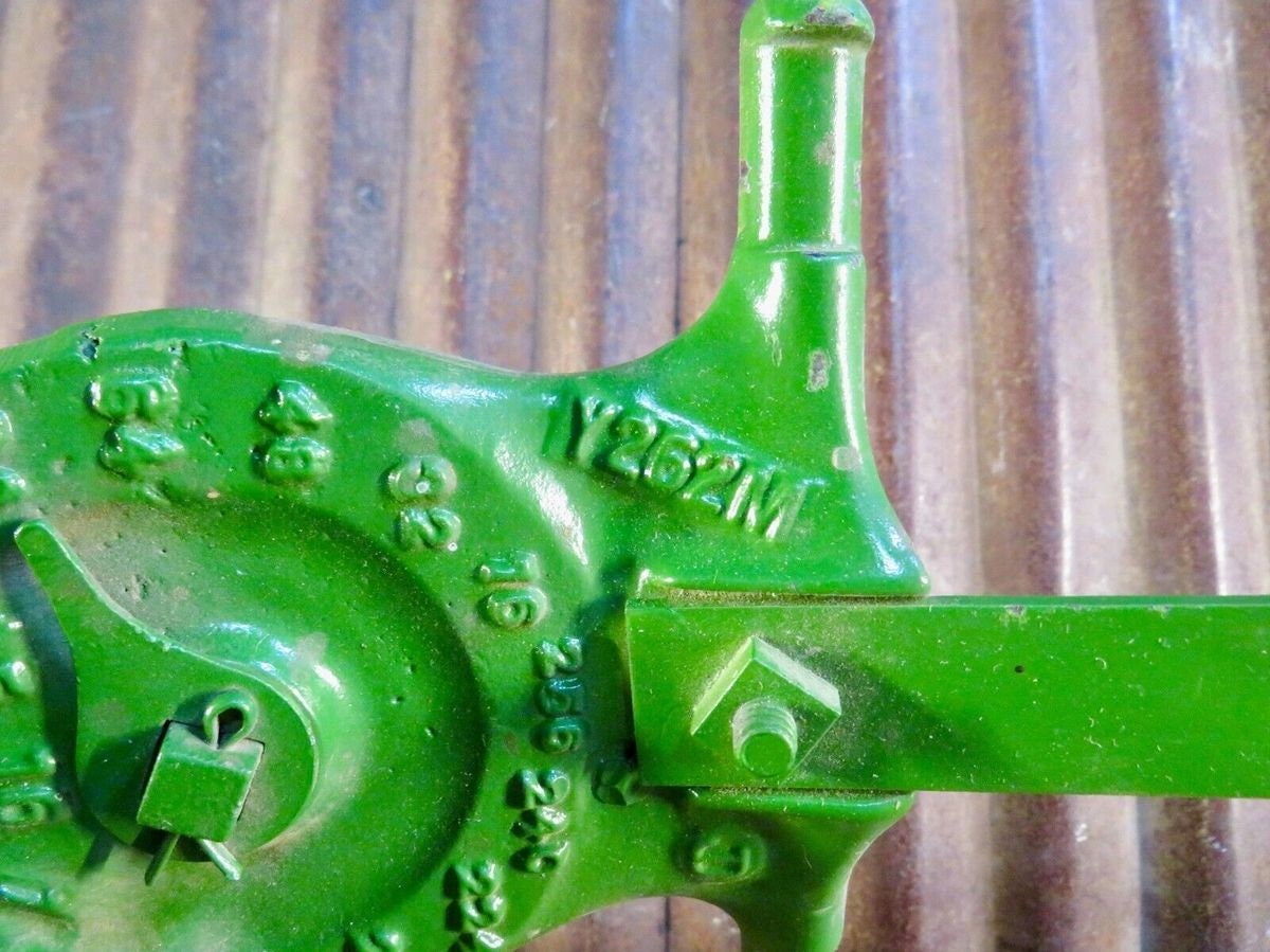 Vintage John Deere Acreage Counter Cast Iron Y262M - Etsy