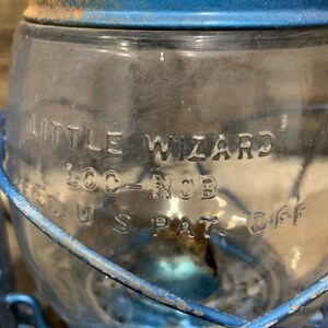 Vintage Dietz, Little Wizard Lantern, Blue, 11.5" - Etsy