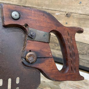 Vintage Two-man Timber Logging Saw, Unique Tooth Pattern, 45.25 - Etsy