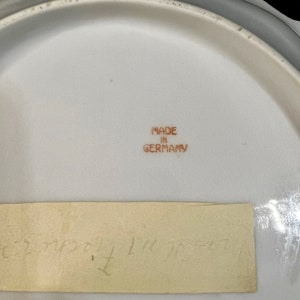 Vintage Porcelain Serving Bowl, Hand Painted, Floral, Made in Germany ...