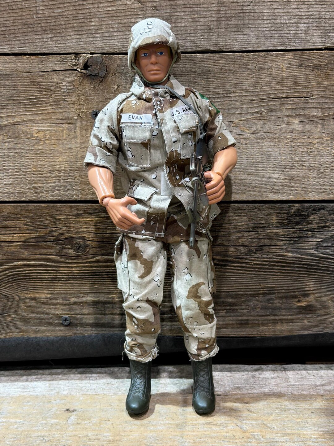 現代、可動式G.I.ジョー、エヴァン、アメリカ陸軍、12インチアクションフィギュア - Etsy 日本