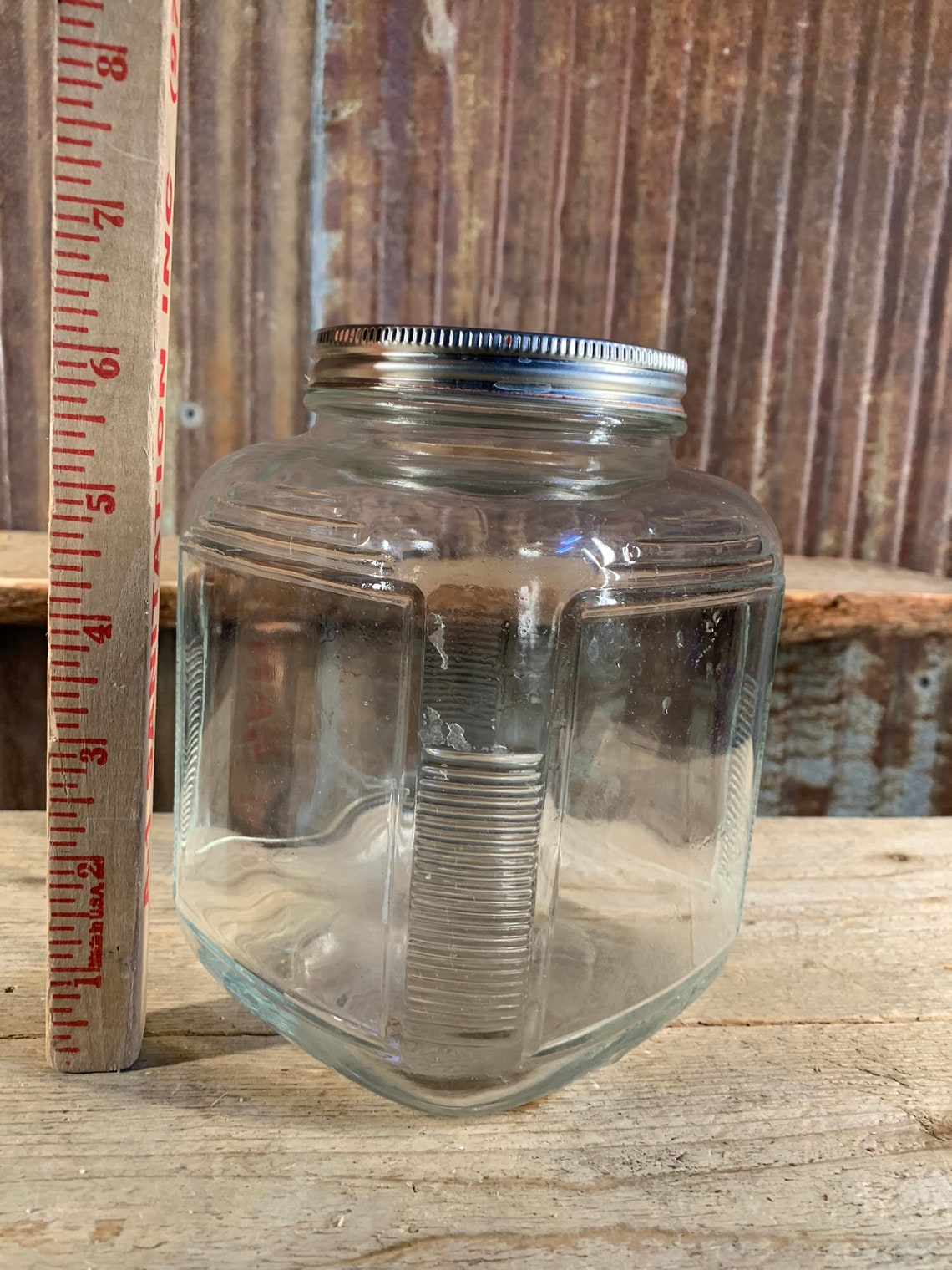 Hoosier Clear Glass Jar, 1 Gallon, General Country Store - Etsy