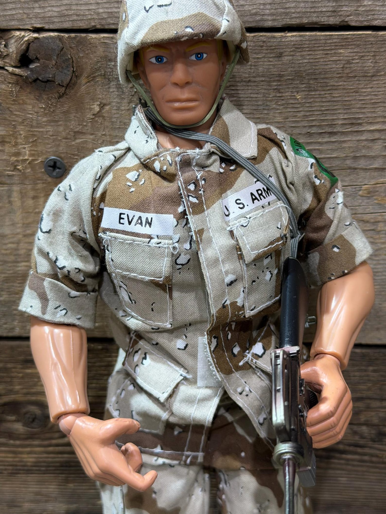 現代、可動式G.I.ジョー、エヴァン、アメリカ陸軍、12インチアクションフィギュア - Etsy 日本