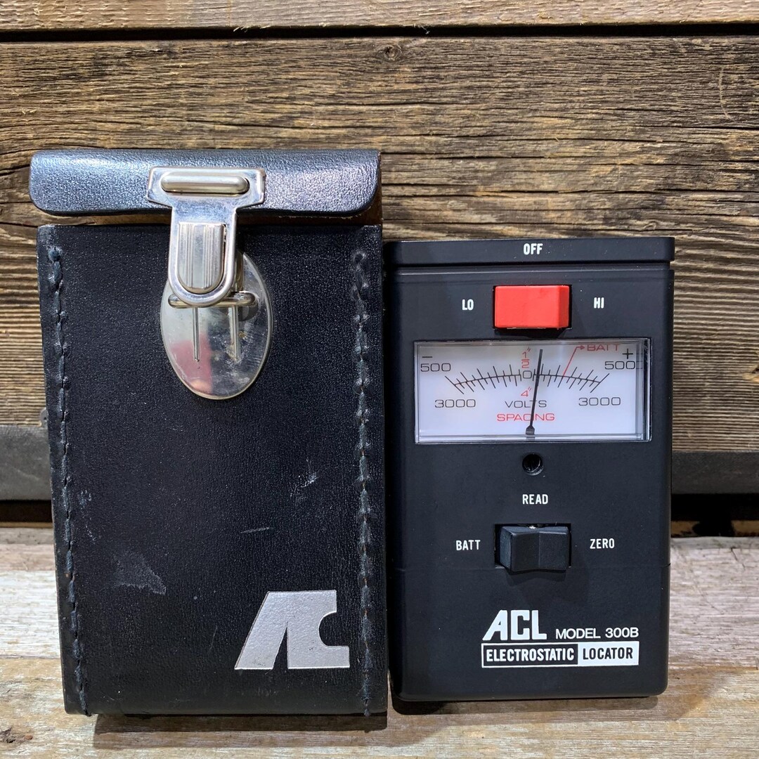 ACL, Model 300B, Electrostatic Locator, With Case, T & W - Etsy
