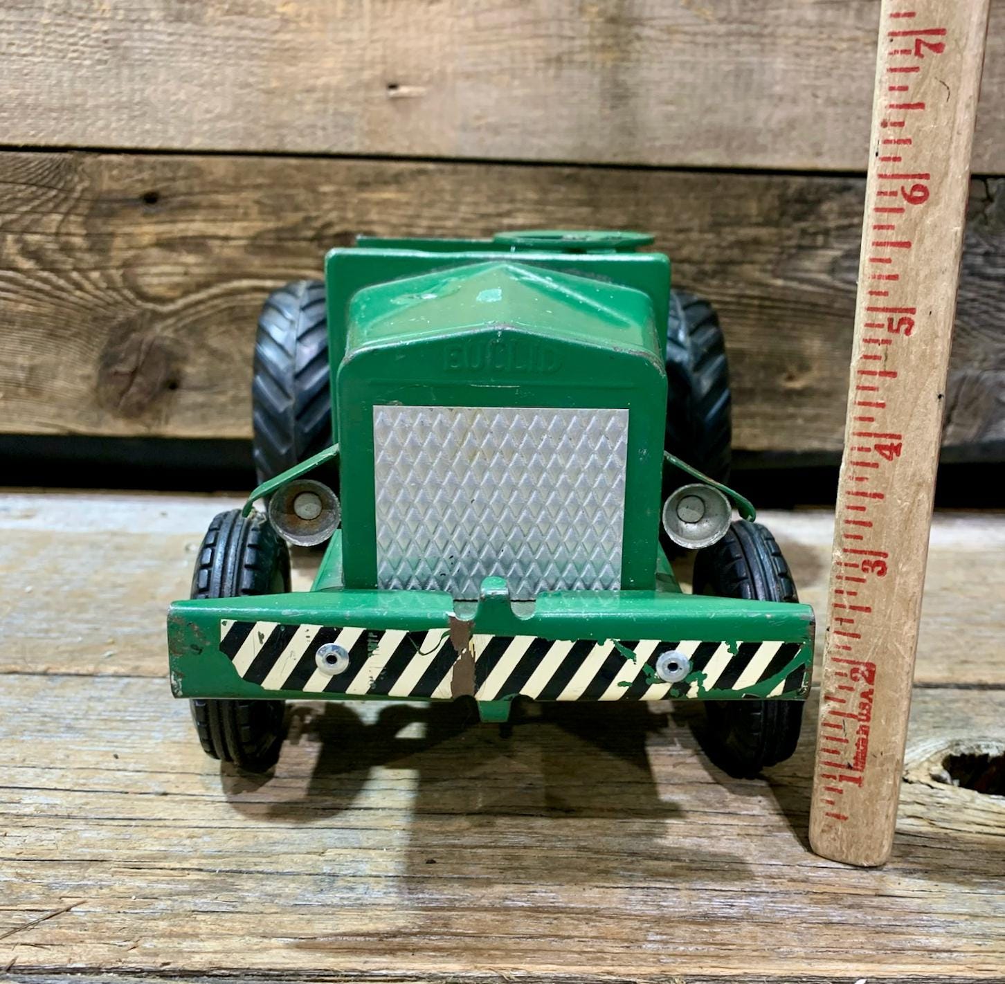 1940s-60s Doepke Model Toys, Green, Euclid Earthmover, Pressed Steel - Etsy