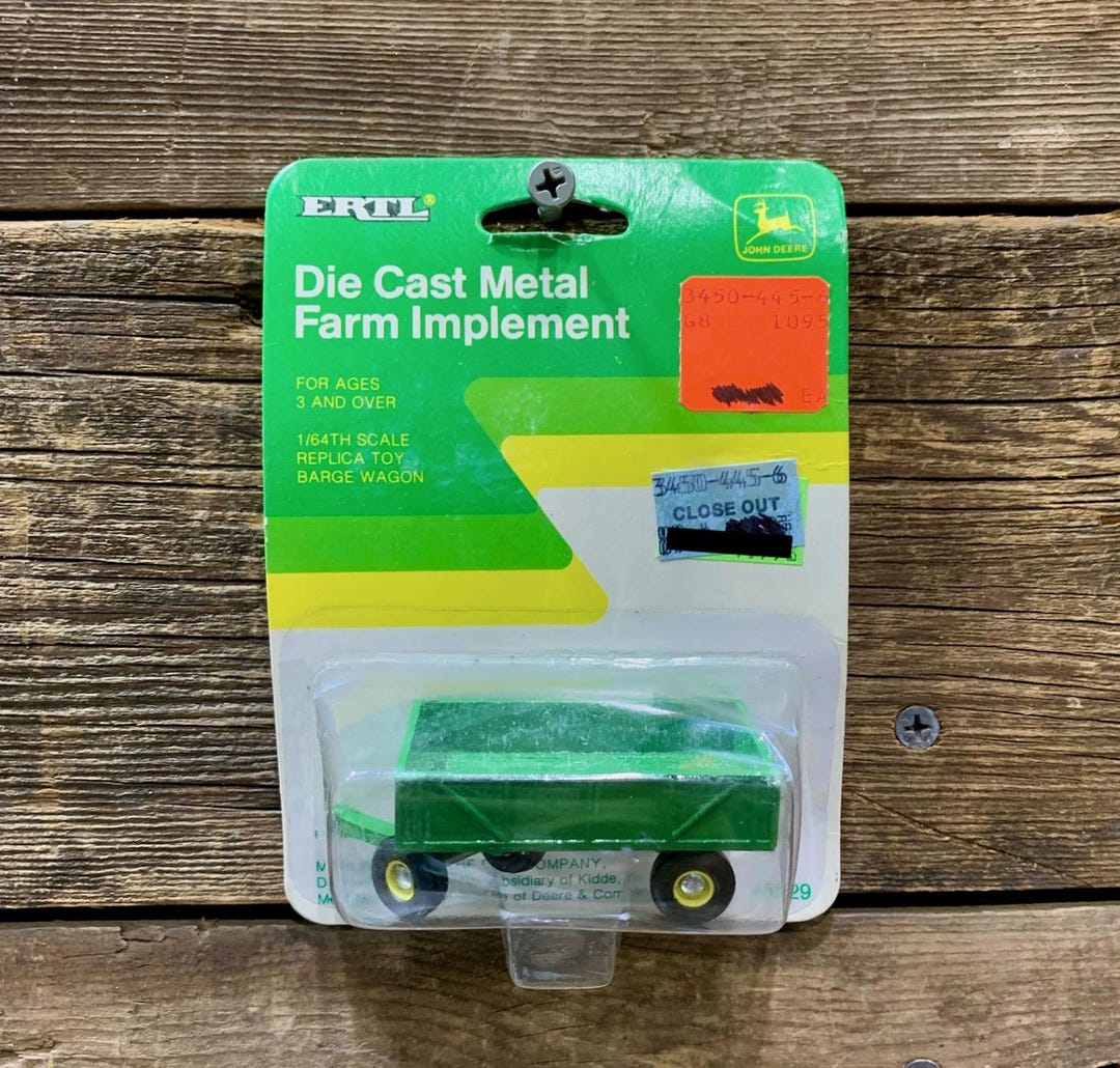 ERTL, John Deere Barge Wagon, #5529, 1:64 Scale, Diecast, NIP - Etsy