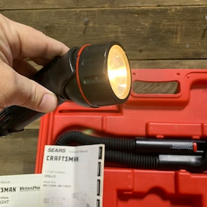 Sears Craftsman, 7.2V Versapak Tool Set, Lights, Drills, Sander, New - Etsy