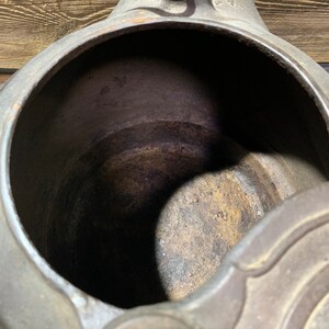 Antique 1800s Cast Iron, Tea Kettle, Swivel Lid - Etsy