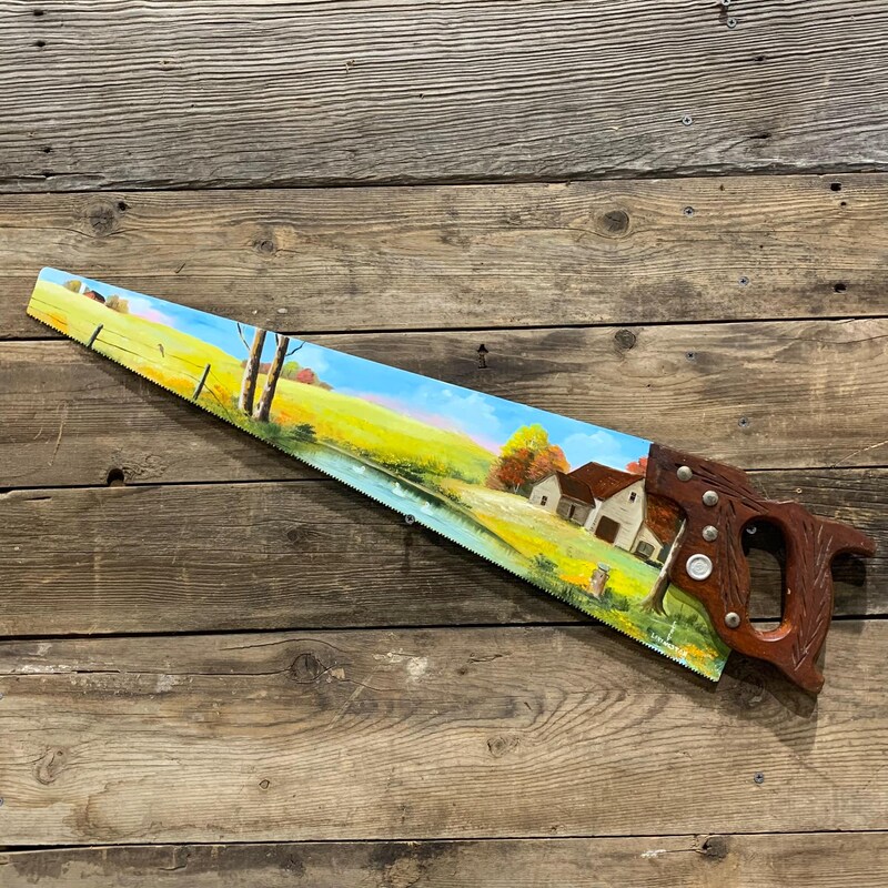 Painted Hand Saws - Etsy