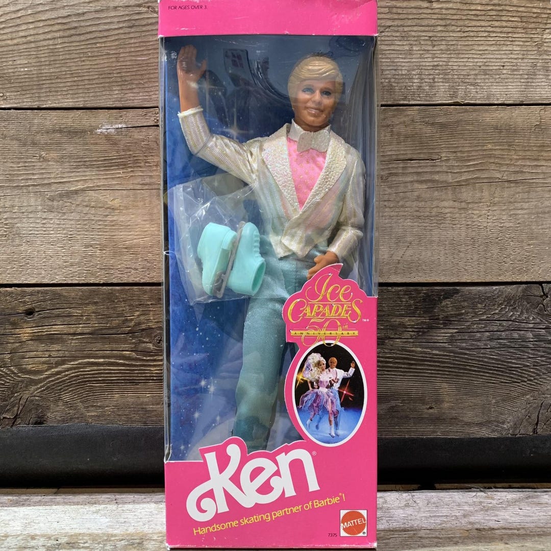 1989 Mattel, Ice Capades 50th Anniversary, Ken, Skating Partner of ...