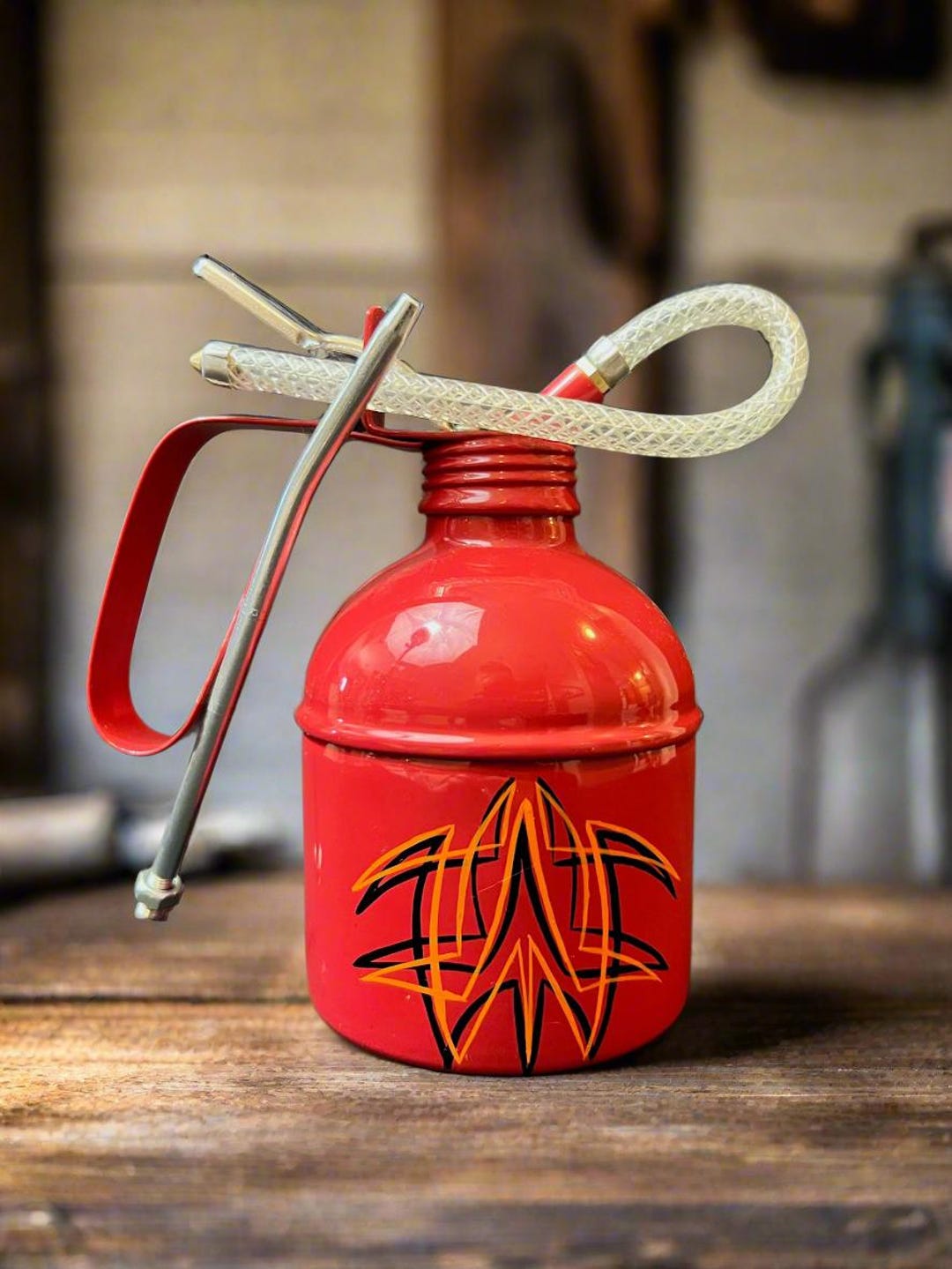 Hand Painted Pump Oiler, 500cc, Two Spouts - Etsy