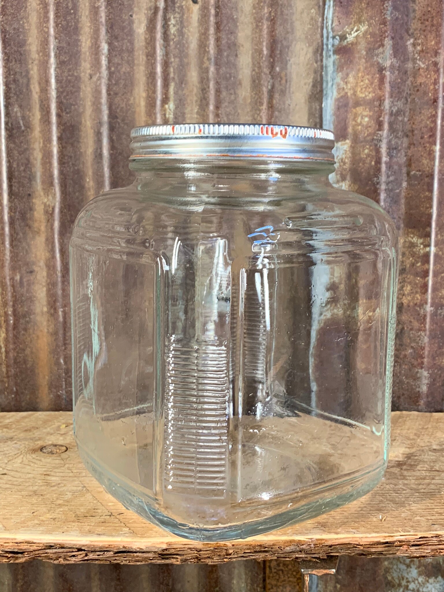 Hoosier Clear Glass Jar, 1 Gallon, General Country Store - Etsy
