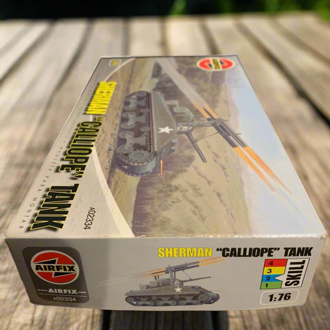 Airfix, Sherman "calliope" Tank, A02334, 1:76 Scale, Model Kit, Level 2 ...